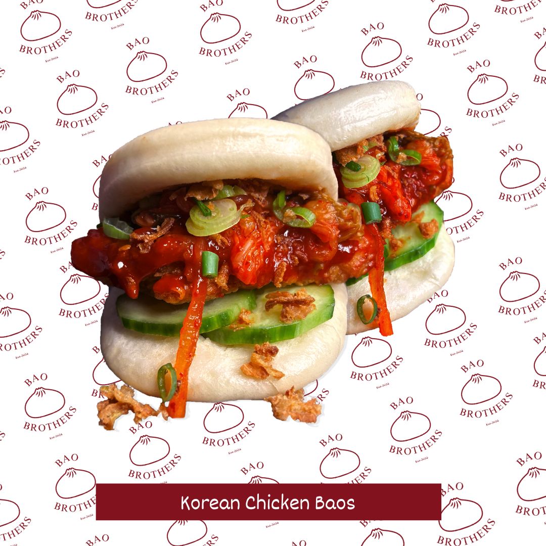 Korean Chicken Baos – Bao Brothers
