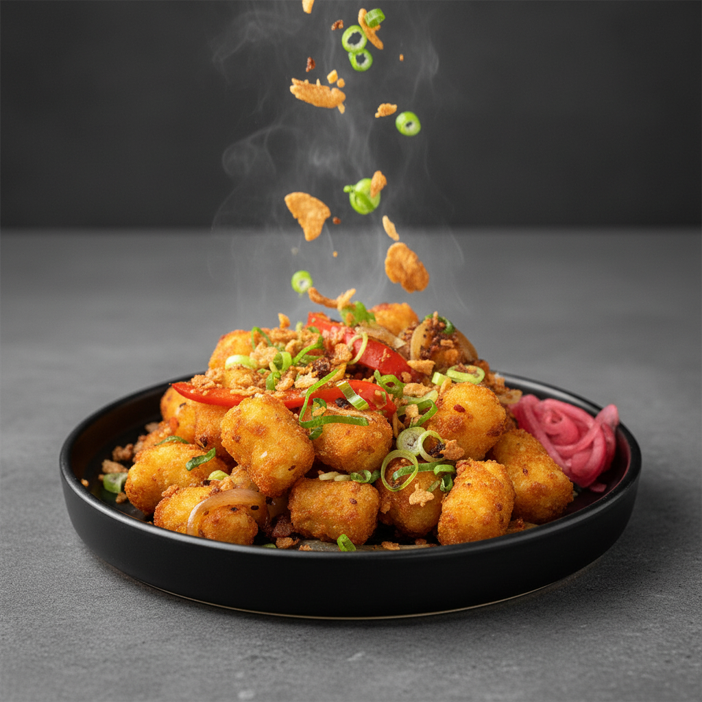 Salt & Pepper Tater Tots – Bao Brothers
